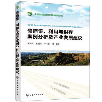碳捕集、利用与封存案例分析及产业发展建议者_王高峰秦积舜孙伟善责_赵卫化学工业出版社97871223