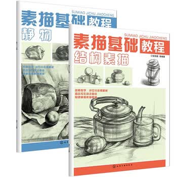 素描基础教程：结构素描+静物（套装2册）