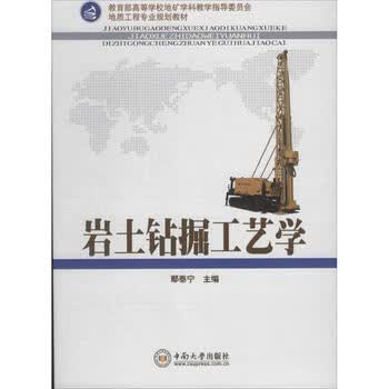 岩土钻掘工艺学 鄢泰宁 书籍