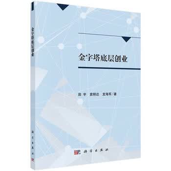 金字塔底层创业田宇励志与成功9787030512550