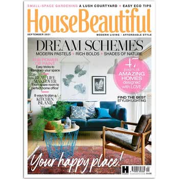 【单期可选】House Beautiful 住宅美化 2020/21年月刊 英国家居装饰设计杂志 2021年9月刊