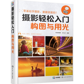 正版摄影轻松入门 构图与用光 摄影教程从入门到精通书籍 化学工业出版社 摄影技巧书籍风光人像摄影手册大全技巧摄影构图学书