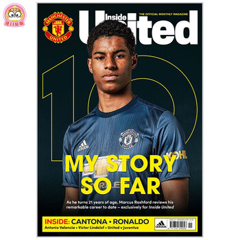 订阅 Inside United 曼联俱乐部杂志 英国英文原版 年订12期