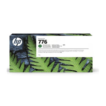 【HP776】惠普（hp）776号原装墨盒Designjet Z9+ Pro 64英寸大幅面打印机 776号 1XB03A 亮绿色1L【行情 ...