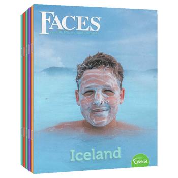 FACES 世界文化 美国儿童杂志 英语杂志9-14岁初高中课外阅读蟋蟀童书期刊杂志 2018年11/12月合刊