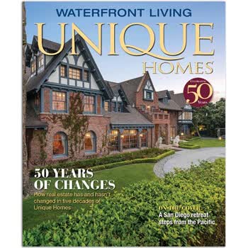 【单期可选】Unique Homes 2021春/夏/秋/冬季刊 美国房地产建筑杂志 2021年夏季刊