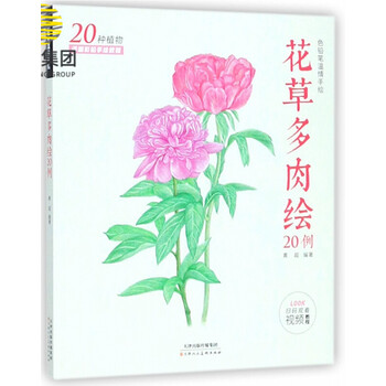 色铅笔温情手绘：花草多肉绘