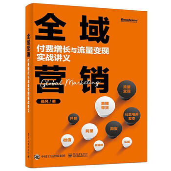 全域营销 付费增长与流量变现实战讲义聂风电子工业出版社计算机