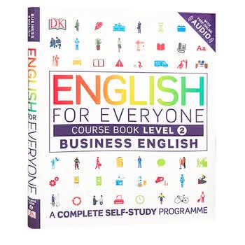 English for Everyone Business English Course 2 学习教材 雅思托福用书 英文原版 DK新视觉  人人学英语 职场商业英语图解