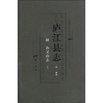 庐江县志 9787807079552