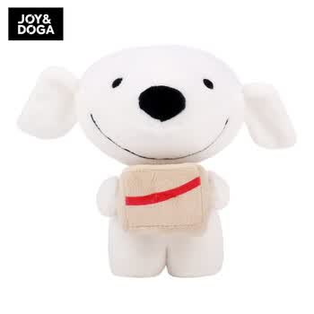 【JD JOY京东物流JOY 15CM高度小号-- 100个整箱装】JD JOY京东物流JOY毛绒公仔摆件小号15CM高整箱售卖装内含100个 ...