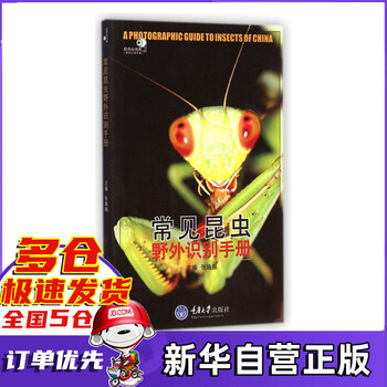 常见昆虫野外识别手册/好奇心书系