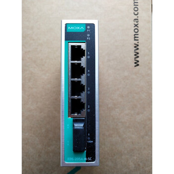 MOXA EDS-205A-M-SC 光纤交换机 现货 工业交换机【图片 价格 品牌 报价】-京东