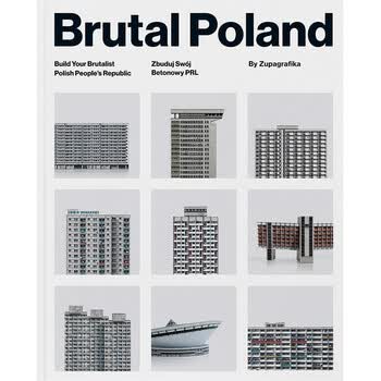 现货Brutal Poland:野兽派波兰(附带可搭建模型) 进口英文原版图书籍正版