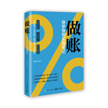 正版 做账：快学快用实操笔记9787121408427