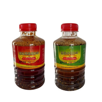hywlkj内蒙特产葱花胡麻油扎蒙花胡麻油凉拌食用油葱花辣椒油 葱花香胡麻油 1瓶(500ML)【图片 价格 品牌 报价】-京东
