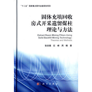 固体充填回收房式开采遗留煤柱理论与方法