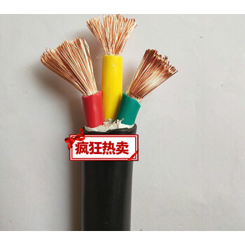 RVVZ VVR YJVR 3X10平方软丝通信机房用阻燃软电缆 UPS铜芯电源线【图片 价格 品牌 报价】-京东