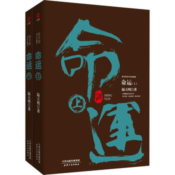命运(2册) 陆天明 作 书籍