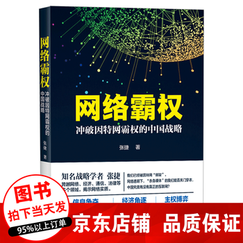 正版 网络霸权 冲破因特网霸权的中国战略 张捷著 长江文艺出版社 张捷 中国网络大发展战略的危险系数
