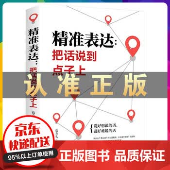 精准表达 把话说到点子上 口才书籍 书籍