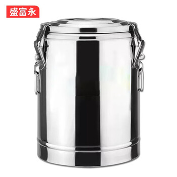 【盛富永不锈钢保温桶】盛富永 201不锈钢保温桶 大容量汤桶豆浆奶茶桶商用饭桶 50L 无龙头ZB1012【行情 报价 价格 评测】-京东