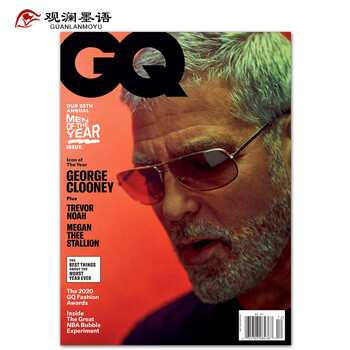 GQ 绅士 智族 2020年12月 美国男士时尚服饰生活杂志 英文英语杂志