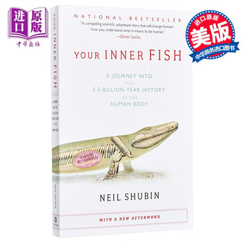 你是怎么来的：35亿年的人体之旅Neil Shubin 英文原版 Your Inner Fish