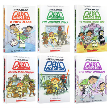 进口原版英文 Scholastic Star Wars系列1-6【6册】Scholastic学乐出版