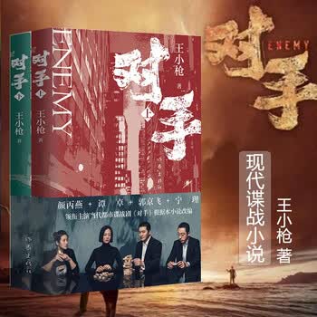 对手 王小枪作品 郭京飞、谭卓、颜丙燕、宁理等电视剧原著小说 新书