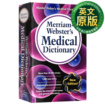 韦氏医药词典 英文原版 Merriam Webster's Vocabulary 英英字典