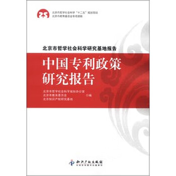 中国专利政策研究报告