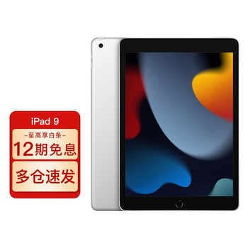 苹果（Apple） ipad2021款10.2英寸平板电脑 2021款iPad9 银色 256G WiFi【6期分期】【图片 价格 品牌 报价】-京东