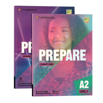 剑桥KET/PET/FCE考试教材Prepare2级别套装 主课本+练习册 英文原版