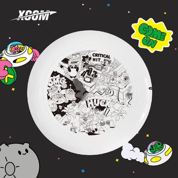 艾克体育（xcom）星球系列 户外露营极限飞盘成人回旋团建 175g艾克星球-黑白【图片 价格 品牌 报价】-京东