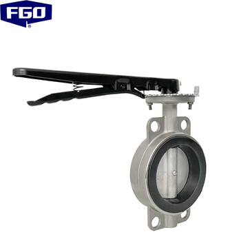 【FGOD71X】FGO不锈钢对夹蝶阀 橡胶密封不锈钢体+304板 D71X-10P DN50【行情 报价 价格 评测】-京东