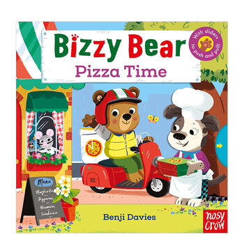 Bizzy Bear: Pizza Time，【小熊很忙】披萨时间 儿童故事绘本 英文原版图书籍进口