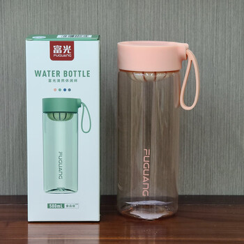 富光（FUGUANG） 太空杯男女学生运动水杯茶水瓶随手杯塑料FG0313-370/580ml 580ml粉色 370ml-580ml【图片 价格 品牌 报价】-京东