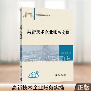 高新技术企业账务实操 杨彩华 工商管理 用友新道业财融合丛书全流程账务处理和财务管控 企业财务管控方法 清华大学出版