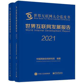 中国互联网发展报告2021+世界互联网发展报告2021书籍 中国网络空间研究院 电子工业出版社