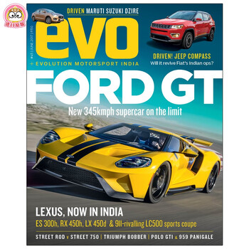 订阅 Evo 汽车跑车资讯杂志 英国英文原版 年订12期