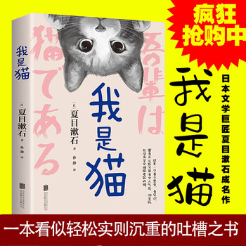 我是猫 夏目漱石 阅读书目外国日本文学小说作品世界名著文学书籍