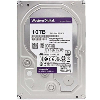 海康威视HIKVISION 监控硬盘 西数紫盘3.5英寸 SATA接口 10TB WD101PURA【图片 价格 品牌 报价】-京东