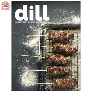 订阅 dill  亚洲饮食餐饮杂志 美国英文原版 年订2期