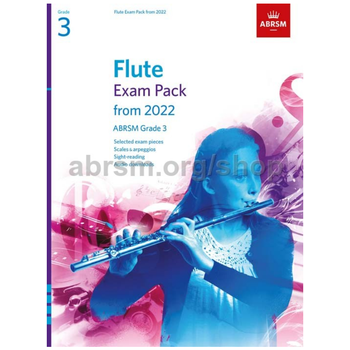 英皇考级2022年版长笛考级作品音阶视奏1-5级一二三四五级英文原版Flute Exam Pack 英文原版 长笛作品音阶视第三级Exam Pack