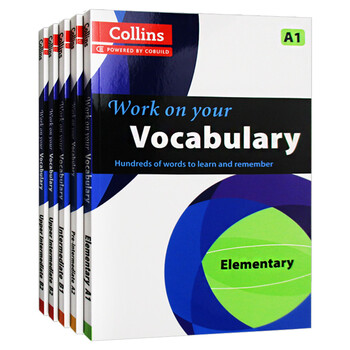 柯林斯攻破你的词汇 英文原版 Collins Work on Your Vocabular 5册套装
