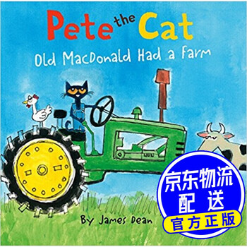 Pete the Cat: Old MacDonald Had a Farm Board Book皮