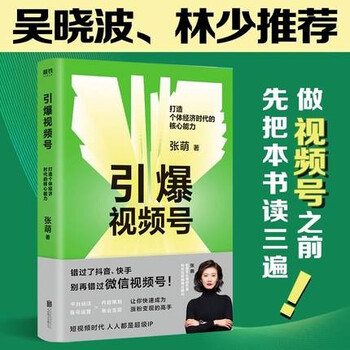 引爆视频号(打造个体经济时代的核心能力)张萌萌姐 创客创始人磨铁图书9787559651488