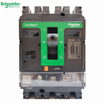 施耐德电气（Schneider Electric）塑壳断路器 空开 三相空气开关 NSX160 TM..D 新款 3P NSX160N ...