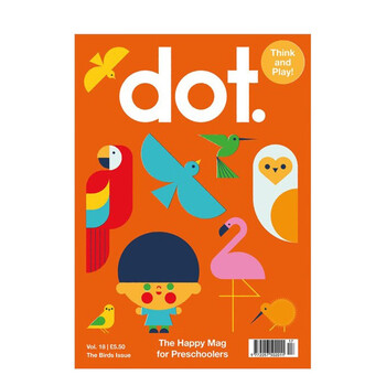 【包邮】【订阅】 DOT 儿童教育手工diy杂志 英国英文版 年订4期